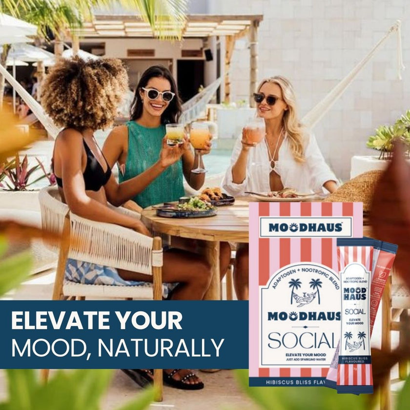 SOCIAL | Mood-Boosting Adaptogen Spritz for Social Ease – MOODHAUS™